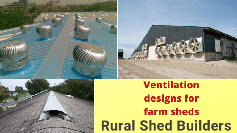Top 3 Amazing Ventilation Options for Your Farm Shed!